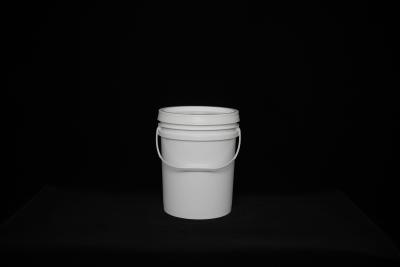 Cina Round White Custom Logo Food Grade Food Storage Bucket Dishwasher Safe / Stackable in vendita