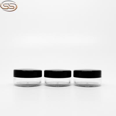 China China Manufacturer Minn 10ml Clear Plastic Pet Cosmetic Cream Jar for sale