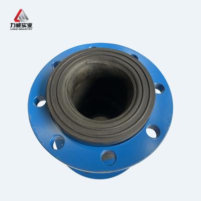 Cina Industria petrolifera Flange di giunzione in gomma flessibile a sfera singola con elevata capacità di ammortizzazione delle vibrazioni in vendita