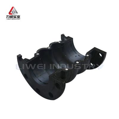China 2 Inch 1 Inch Double Sphere Flexible Rubber Joint For Seamless Pipe Connection à venda