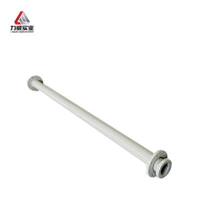 Cina Natural Rubber Lined Pipe With Flange Temp Resistance in vendita