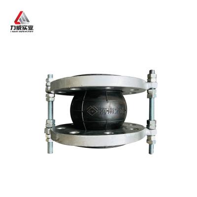 China Axial Transverse Single Sphere Flexible Rubber Joint Flange Connection Custom Bolts And Nuts Te koop