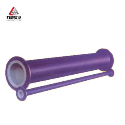 Cina Tubo di acciaio rivestito di gomma PTFE a flangia su misura in vendita