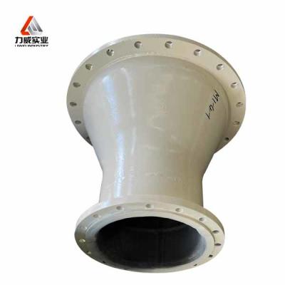 Cina Alta resistenza all'abrasione riduttore rivestito di gomma 25-2000 mm connessione o accoppiamento di flange in vendita