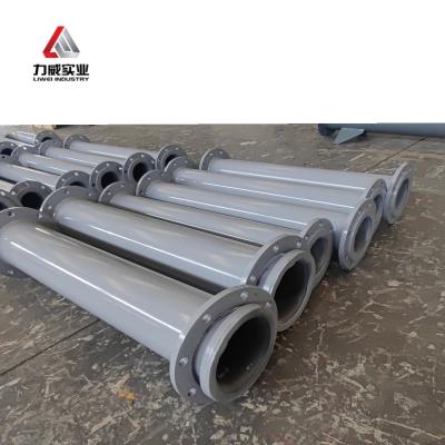 China Tubulação Revestida de Borracha com Boa Flexibilidade e Tecnologia Avançada de Tubo de Aço à venda