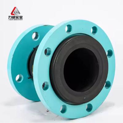 China DN100*DN65  ANSI B16.5 Standard Concentric Reducing Rubber Joint Suitable for Flange Connection and Pressure 6-40bars for sale