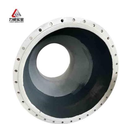 중국 우수한 내식성 고무 코팅 파이프라인, 부식성 유체의 안전하고 효율적인 운송을 위한 맞춤형 가공 제공 판매용