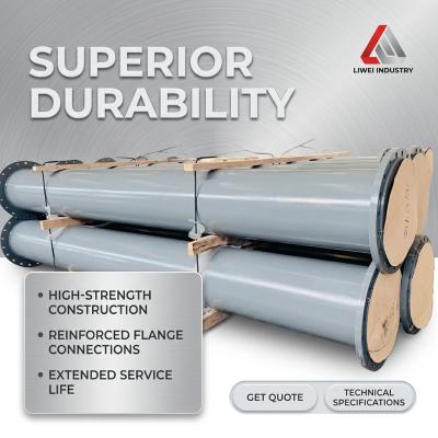 China Standard 12m Or Customized Length Rubber Coated Pipeline Corrosion Resistant Pipeline Manufactured In Henan For Industrial for sale