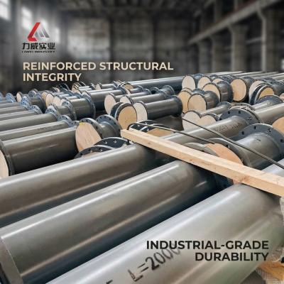 China External Anti corrosion Coating Rubber Lined Pipe Offering High Abrasion Resistance and Surface Color as per Consumer Requirement for sale