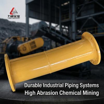 China Moderate Flexibility Rubber Lined Pipe Featuring Wall Thickness 2 To 16mm And Customized ODM Support For Harsh Environments for sale