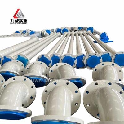 China High Abrasion Resistance Corrosion-resistant Rubber Pipe Incorporating Lining Material Natural Rubber Neoprene EPDM Nitrile For Chemical Industry for sale