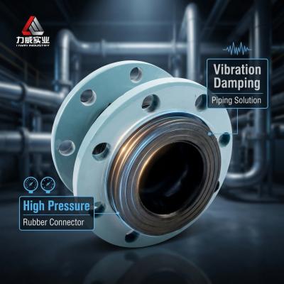 China Single Sphere Flexible Rubber Joint -30°C To 150°C Threaded Connection Test Pressure 1.5 Times Of Working Pressure for sale