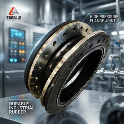 China Horizontal / Vertical Installation Single Sphere Flexible Rubber Joint With Excellent Corrosion Resistance And Good Noise Reduction for sale