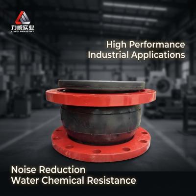 China Good Noise Reduction Single Sphere Flexible Rubber Joint For Water And Chemical Resistance for sale