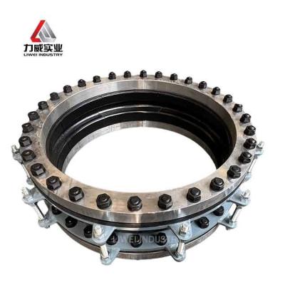 China Pressure Resistance 6 to 40 bars Single sphere flexible rubber joint featuring excellent oil resistance for performance in mechanical systems for sale