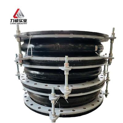 China 15C-80C Single Sphere Flexible Rubber Joint Compatible With Air Media Offering Long Service Life And Superior Durability for sale