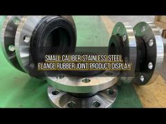 Custom Anticorrosive Wear-Resistant Hot-Dip Galvanized Flange Single Ball Flexible Rubber Joint