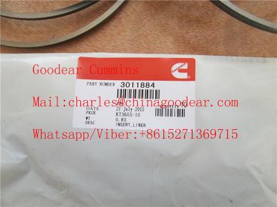 China Chongqing  k38/k50 diesel engine cylinder liner insert 3011844 for sale