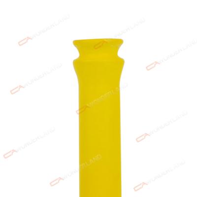 Cina Ceramici gialli luminosi durevoli Bong il gambo smontabile di basso profilo di 10/14mm in vendita