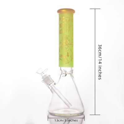 Китай Стеклянный кальян Beaker 14 дюйма кальянов Beaker астронавта тематических стеклянных продается