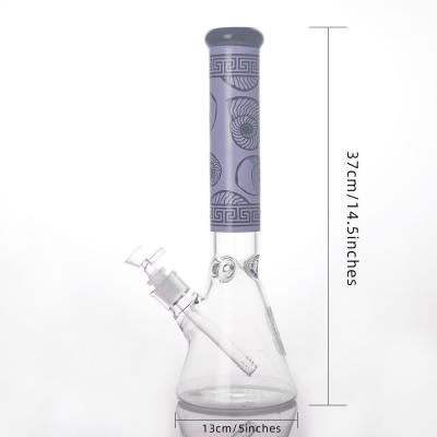 Китай Стеклянный кальян Beaker 14,5 дюйма аммонитов делает по образцу стеклянный кальян Beaker продается