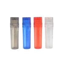 China Acrylic 4 Layer Herb Grinder 47x165mm with Pre Rolled Cones Customizable for sale