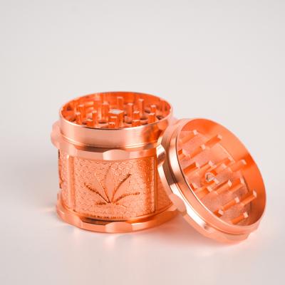 Cina Erbaccia in lega di zinco che frantuma una smerigliatrice With Pollen Catcher di 4 pezzi in vendita