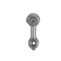 China Handmade Borosilicate Glass Spoon Pipe 3.7 Inch Portable Smoking Hand Pipe for sale
