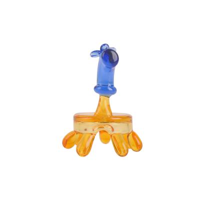 Cina Cappucci gialli del carburatore di Jade Overlay Type Quartz Banger per il Banger del quarzo in vendita