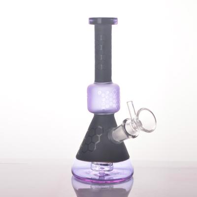 Китай Кальяна Beaker 7 дюймов картина сота кальяна перколятора толстого стеклянная со стеклянным шаром продается