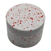 China 63mm Aluminum 4 Piece Herbal Spice Crusher Magnetic Top Custom Logo for sale