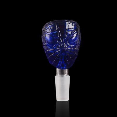 Cina Il vetro Bong Bowl, ciotola della maschera del ragno di Cawonderland della lastra di vetro ha personalizzato in vendita