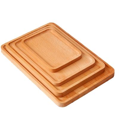 China Multifunctionele Houten Dienende de Dienbladen Grote Grootte van het Bamboevoedsel voor Restaurant Te koop