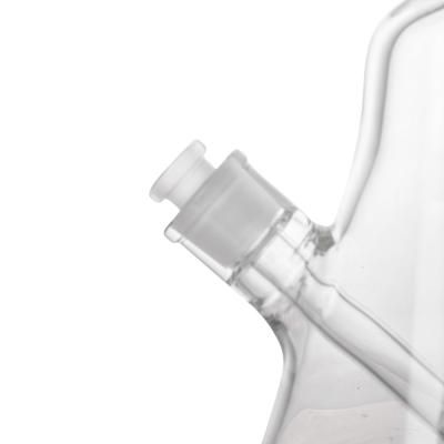 China 18,5 Duimhoogte Rokend Glas Bong Water Pipe Clear Glass Te koop