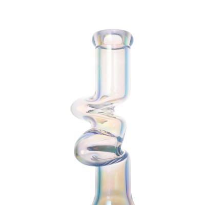 China Het rechte Glas Bong van de Typeregenboog Te koop