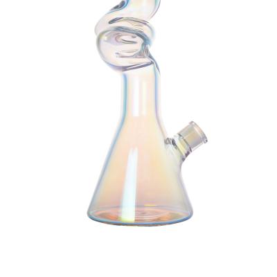 China Het rechte Glas Bong van de Typeregenboog Te koop