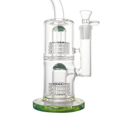 Cina Il vetro di fumo curvo della bocca Bong la femmina di 18mm con basso 4,5 pollici in vendita