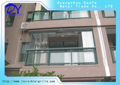 Cina Griglia di sicurezza invisibile per balcone 7x7 Cavo in acciaio inossidabile 316 in nylon in vendita