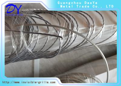 Stainless Steel Cables Balcony Invisible Grille  6m Long