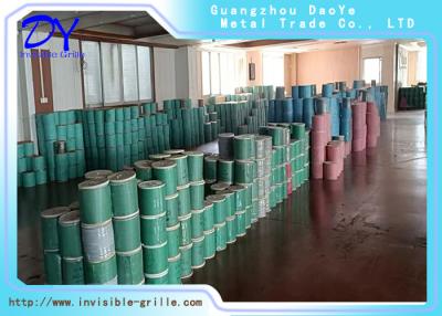 Cina viste sgombre del binario di alluminio invisibile della griglia di sicurezza del cavo di 2.5mm mentre fornendo massimo in vendita