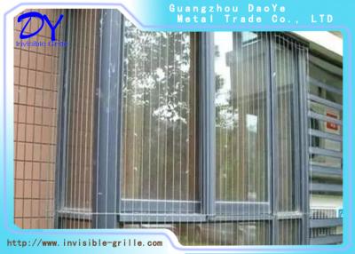 China Secure Living Window Invisible Grille Powder Coated Anti Falling for sale