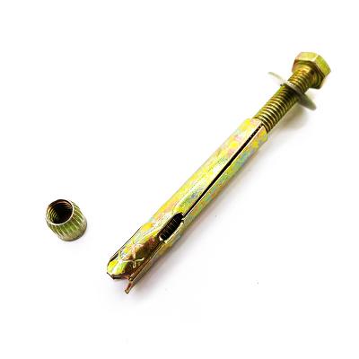 Cina M6 Zinco Giallo Zinc Expansion Bolt Invisible Grill Accessori in vendita