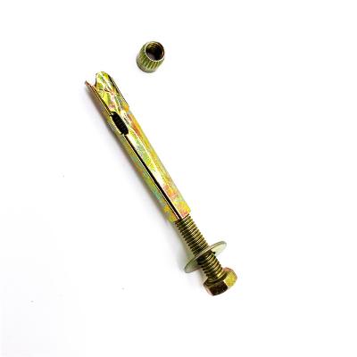 Cina M6 Zinco Giallo Zinc Expansion Bolt Invisible Grill Accessori in vendita