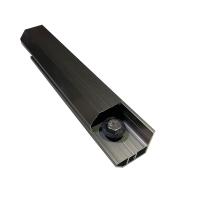 China Plastic End Cap Aluminum Profile For Window Design And Construction for sale