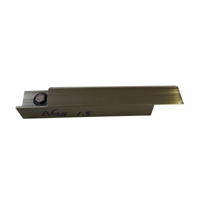 China Plastic End Cap Aluminum Profile For Window Design And Construction for sale