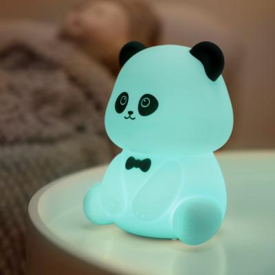 Cina Signori Panda Luce notturna Treciatura e alleviamento dello stress Ornamento ufficio Capo letto Companion Sleep Lampada da scrivania LED in vendita