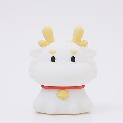 Cina LED USB Ricaricabile Dimming Dragon Touch Cartoon Decorazione della camera da letto carina Baby loung Silicone Lampada da tavolo Luce notturna in vendita