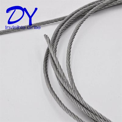 Cina 316 filo di nylon rivestimento2.0mm balcone griglia invisibile combinazione sicurezza in vendita