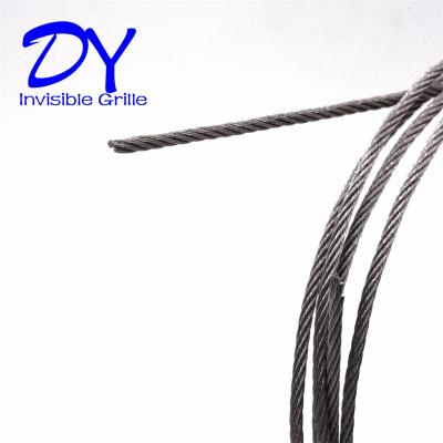 Cina 316 filo di nylon rivestimento2.0mm balcone griglia invisibile combinazione sicurezza in vendita