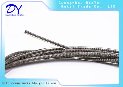 中国 ネジ固定式2.5mm径垂直開口方向水平窓用目に見えないグリル 販売のため